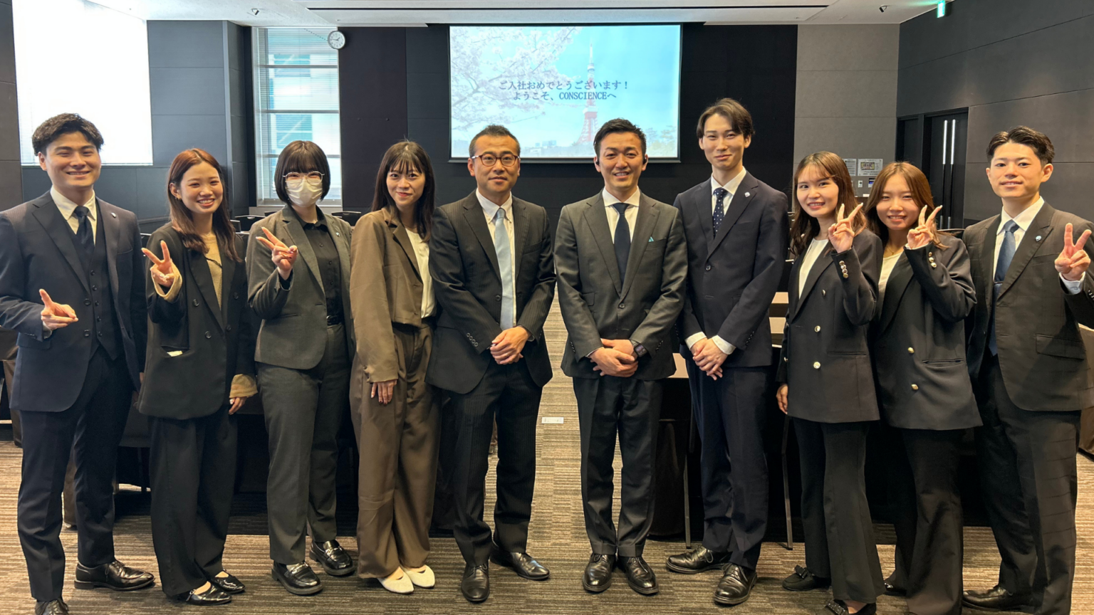 2025年度入社式レポート | 株式会社CONSCIENCE（CONSCIENCE Inc.）